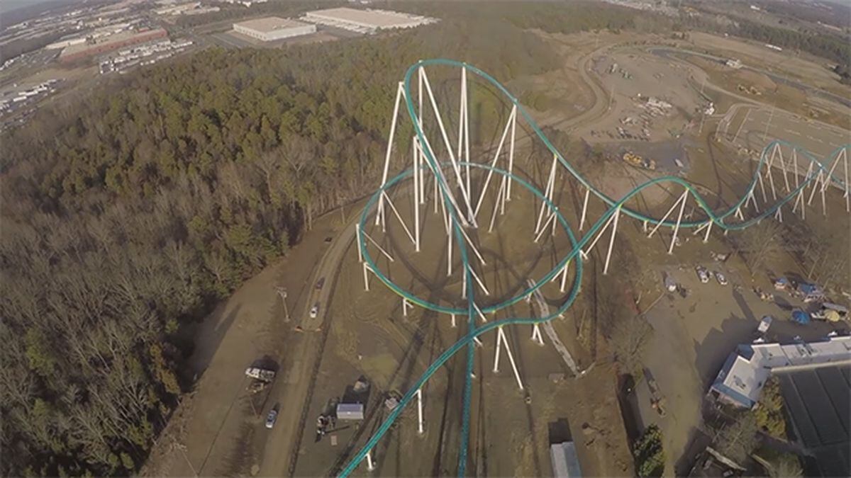 WATCH: Test run of Fury 325 at Carowinds