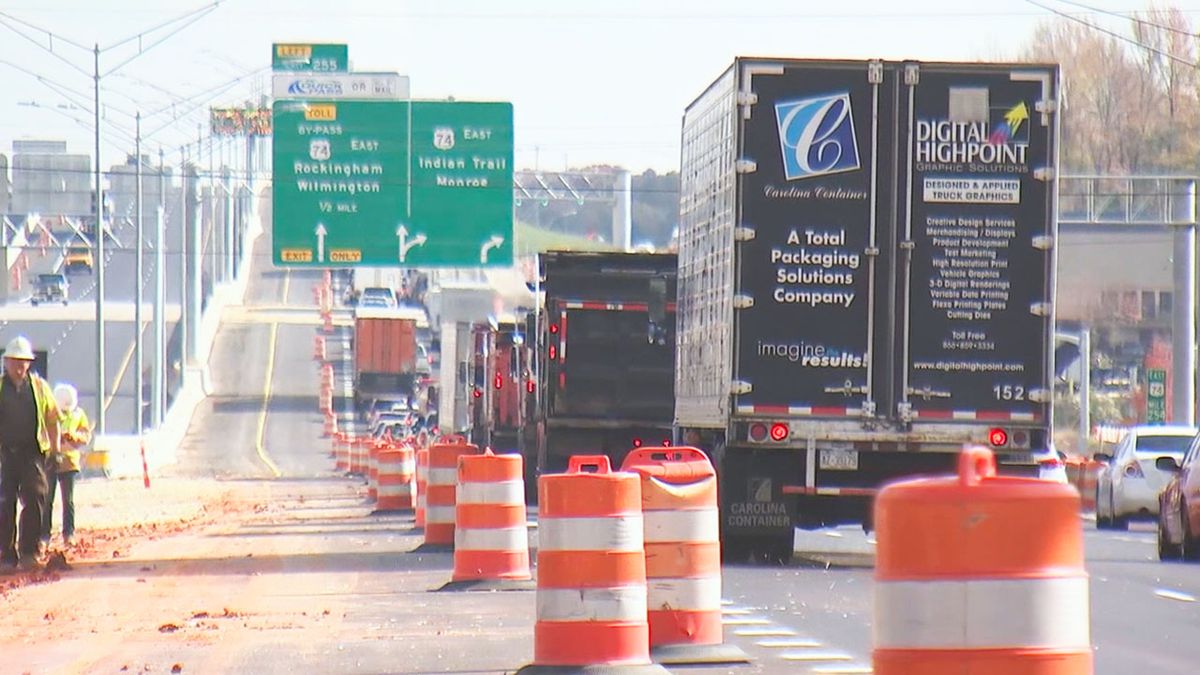 Monroe Expressway, Charlotte area's first toll road, now open