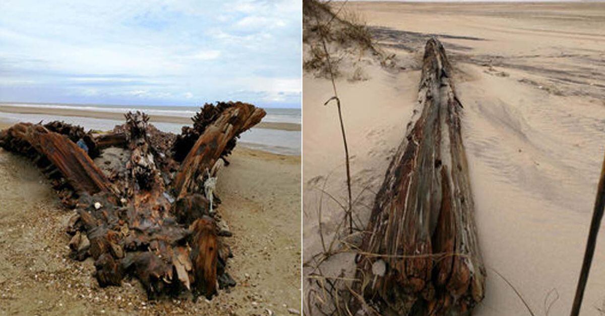 Shipwreck exposed on Outer Banks could be century old